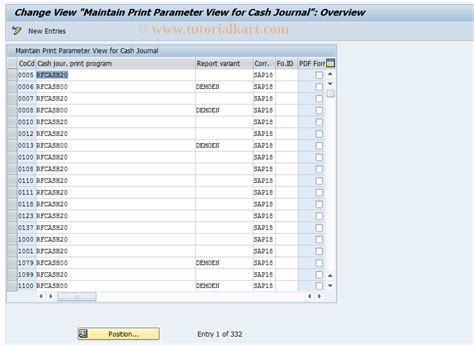 Fbcjc3 Sap Tcode C Fi Maintain Tables Tcjprint Fbcjc3 Sap Tcode C Fi Maintain Tables Tcjprint