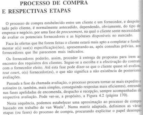 Marketing E Logística Processo De Compra E Respectivas Etapas