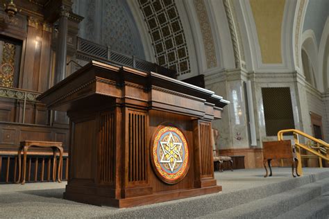 Synagogue Design — Designers Of Synagogue Interiors Synagogue Furniture And Bimah Art