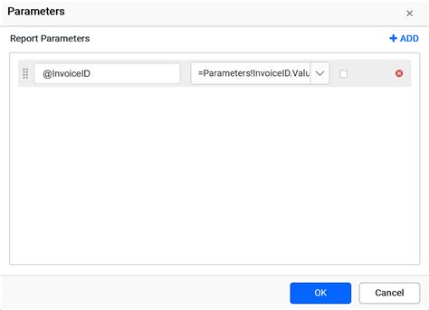 Create Dataset Parameters Bold Reports Report Designer