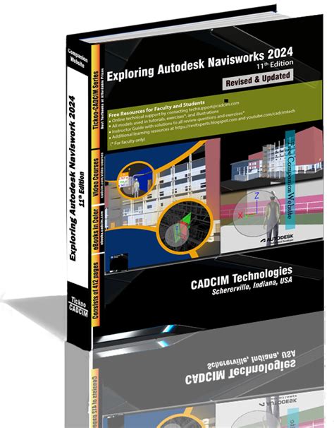 exploring autodesk navisworks 2024 book by prof sham tickoo and cadcim