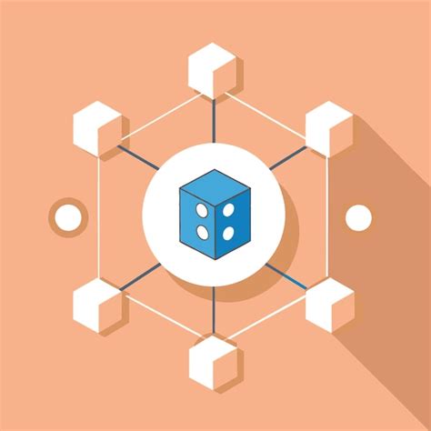 Premium Vector Technology Concept Vector Illustration Featuring Blockchain Design Flat Style