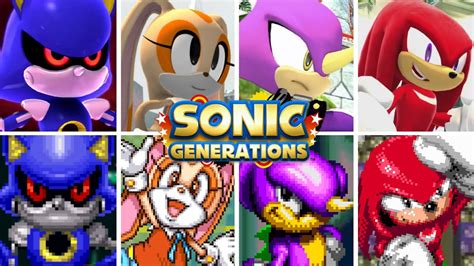 All Sonic Generations Characters