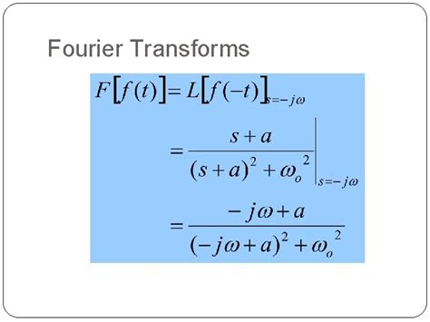 Chapter 5 Fourier Transform 1 Fourier Transform Definition