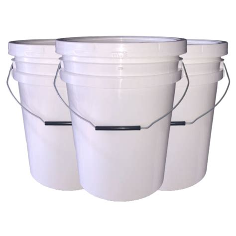 Baldes Para Alimentos 20 Litros 03 Peças Leroy Merlin