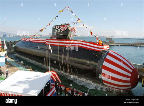 Tokyo Japan The Japanese Maritime Self Defense Forces Submarine
