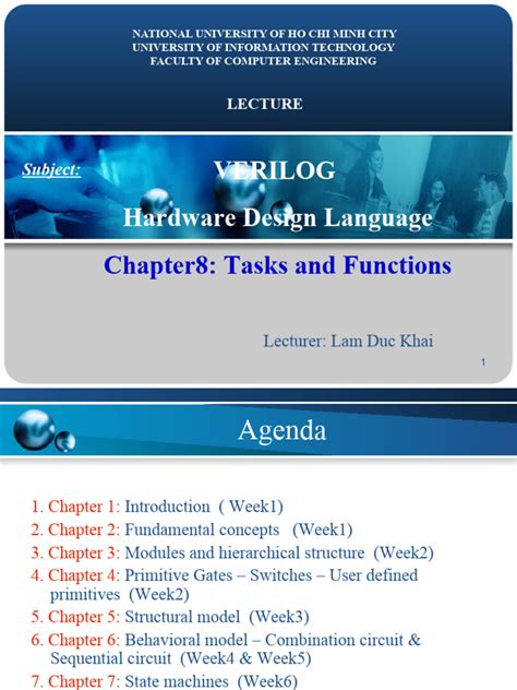 Verilog Chapter8 Task And Function Pdf Parameter Computer