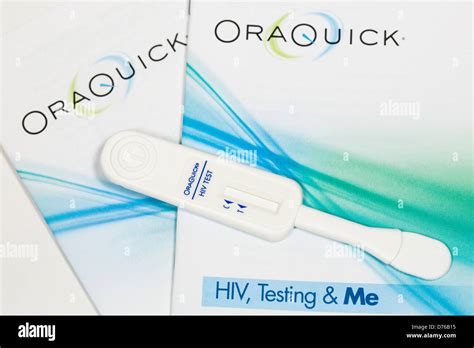 Oraquick test hi-res stock photography and images - Alamy