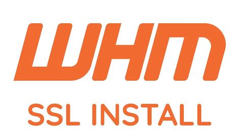 Whm Ssl Configuration And Installation Guide