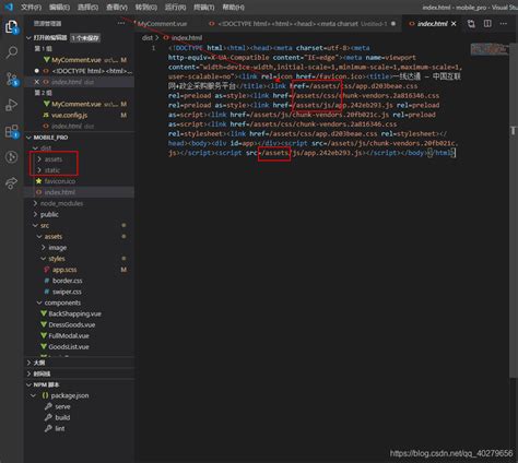 【vue Cli入门】两个或多个vue项目如何同时放在一个站点上？如何更改npm Run Build的输出配置？vue两个项目放在同一个