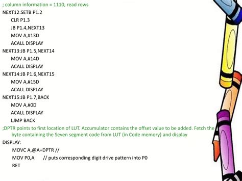 Keypad Interfacing With 8051 Microcontroller PPT