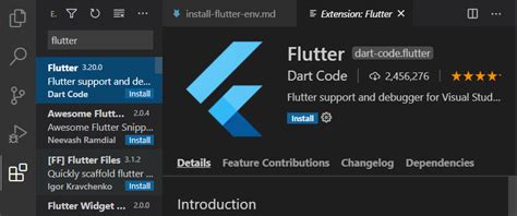 安裝 flutter 環境 氧氣橘子