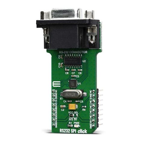 mikroe rs232 spi click board™ mikroe 3912 debug store