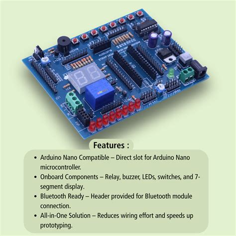 Nano Development Shield Prototyping Expansion Board