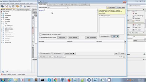 how to create subreports in ireport jaspersoft youtube