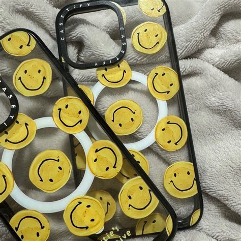 Casetify Smily Face With Magsafe Mobile Phones And Gadgets Mobile
