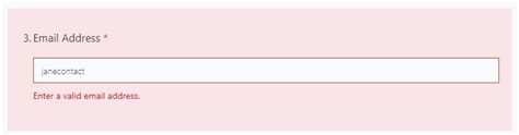 Email Address Validation In Forms Pro Megan V Walker