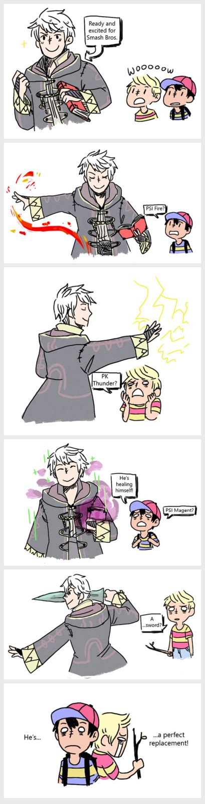 This Doesn T Look Promising For Ness And Lucas Super Smash Brothers Know Your Meme