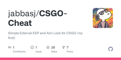 github jabbasj csgo cheat simple external esp and aim lock for csgo