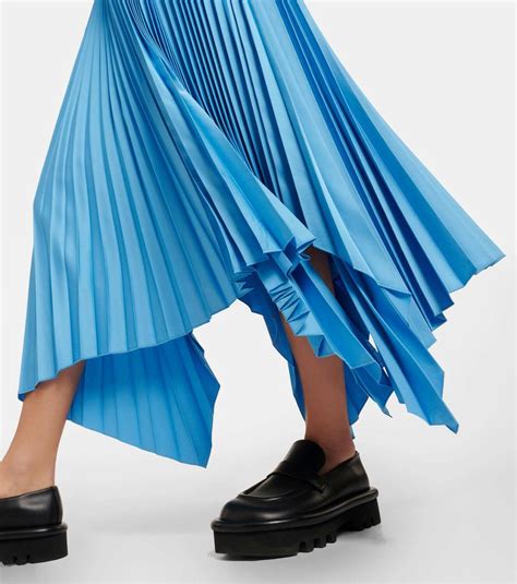 Joseph Ade Plissé Midi Skirt Joseph