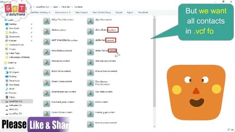 How To Convert An Excel File Csv To Vcf File Directly Youtube