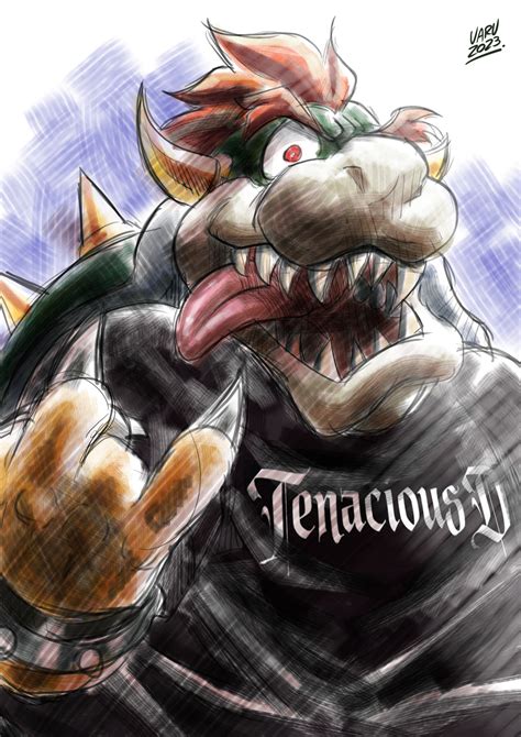 Dark Bowser Fan Art Dark Bowser On Tumblr