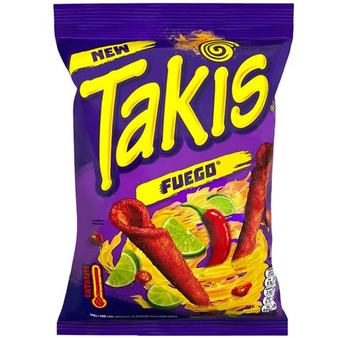 Takis Fuego Corn Chips 180g Wholesale Sweets