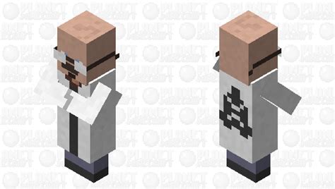 Scp Foundation Researcherscientist Minecraft Mob Skin