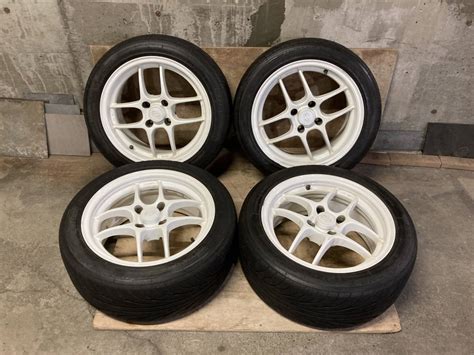 Enkei Cps 2 ホワイト 7jj 35 4h Pcd100 15インチ 4本セット 19550r15 Ns2 エンケイ 軽量
