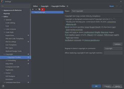 Intellij Idea Copyright添加 Csdn博客 Intellij Idea Copyright添加 Csdn博客