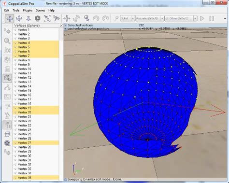 Vertex Edit Modes