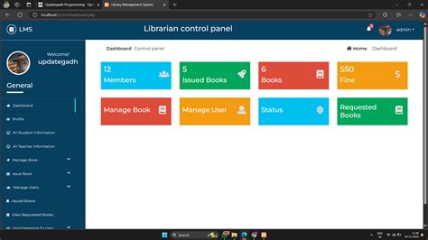 Library System In Php With Source Code