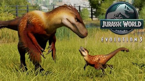Utahraptor Jurassic World Evolution 3 Youtube