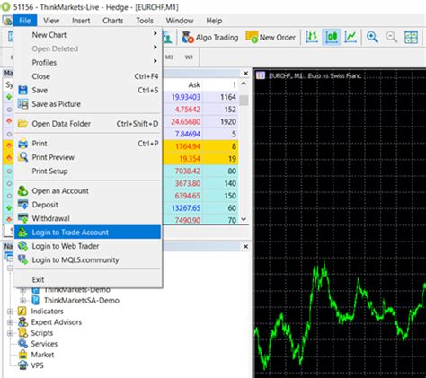 How Do I Login To My Mt4mt5 Account On Desktop Thinkmarkets Global