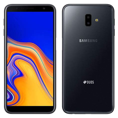 Samsung Galaxy J6 32 Go Dual Sim Noir Reconditionné Ecofone