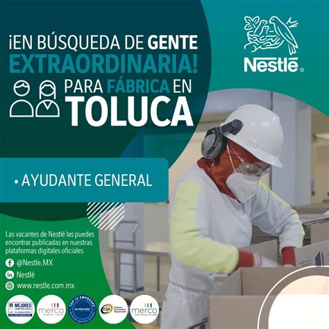 Ayudantes Generales Nestlé Fabrica Cafés Culinarios Y Pac Nuestros