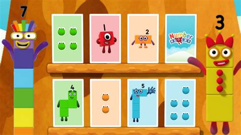 Numberblocks Card Fun Snap Card With Same Value Learn Add And Take