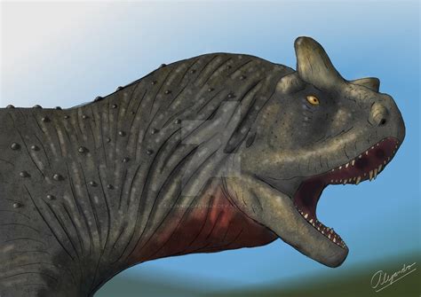 Carnotaurus By Alejandroparham On Deviantart