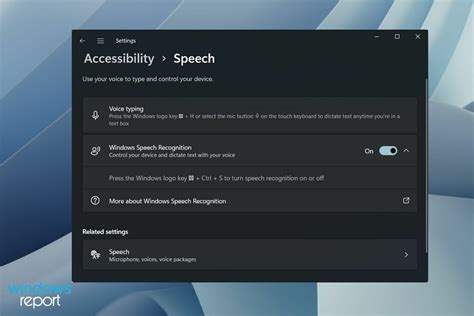 how to disable speech recognition in windows 11