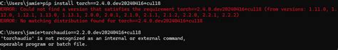 Python Is There A Way I Can Install A Pytorch Version That Is Not In
