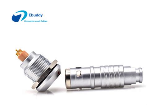 Waterproof IP68 Lemo K Series 0K 7pin Male And Female Connectors