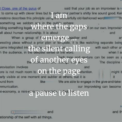 I Am In The Gaps Inspired By Inquiry Image By Terry Kevin Hodgson