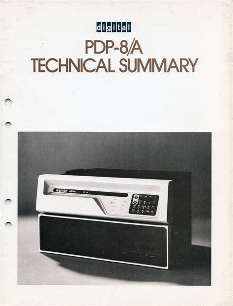 Old Computer Advertisement Pdp 9 203 Restoration
