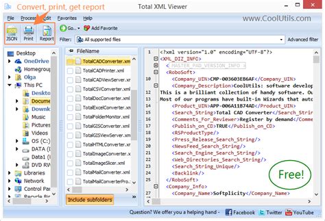 Free XML Viewer By Coolutils Com View The Structure Of XML Files With Ease
