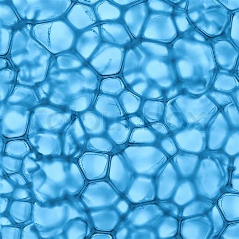 Cell Blue Background Stock Image Colourbox