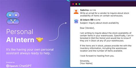 Ai Intern Chatgpt Powered Personal Slack Assistant Product Hunt