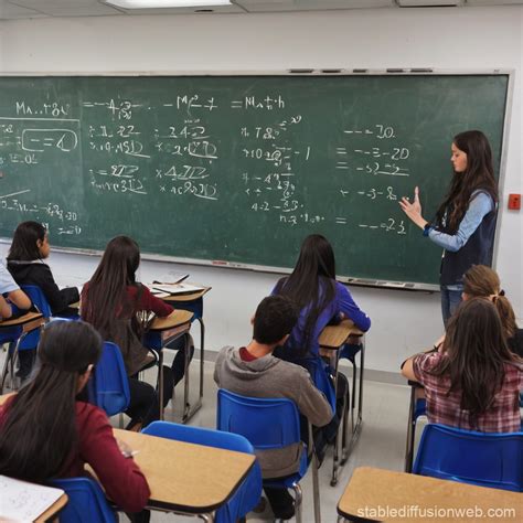 Math Class Fees Prompts Stable Diffusion Online