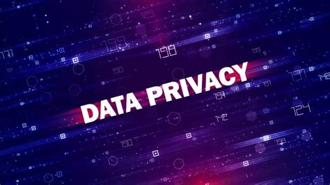 Data Privacy Tech Background 74791803 Stock Video At Vecteezy