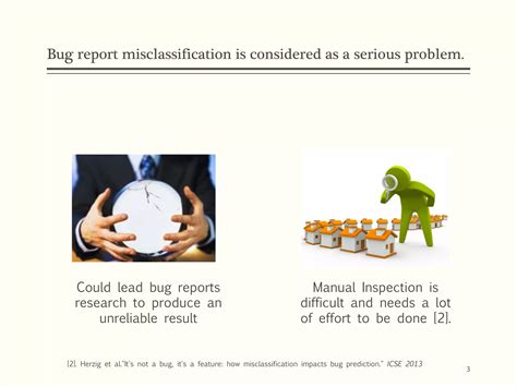 bug or not bug report classification using n gram idf ppt
