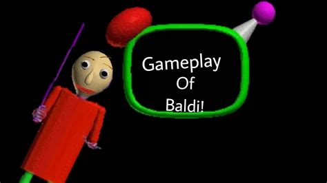 Baldis Basics But Its On Easy Mode Youtube